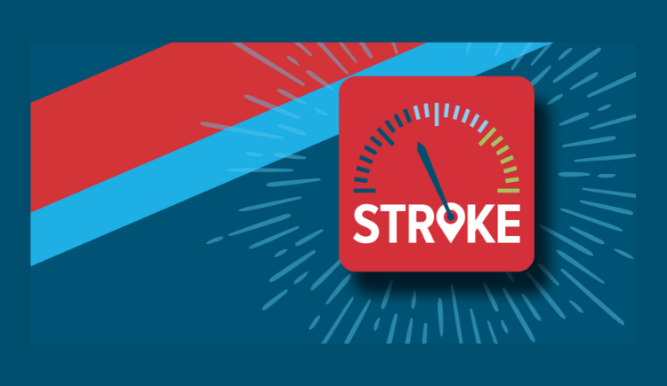 Stroke Scales Mobile App Postcard - Get Ahead of Stroke